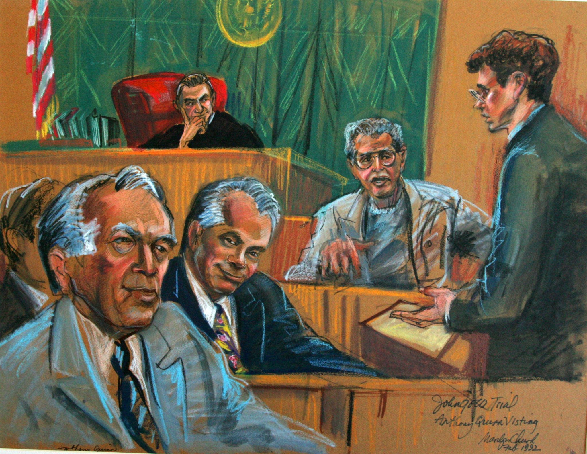 Courtroom Sketching & The Art of Justice - SCAD HoneyDripper