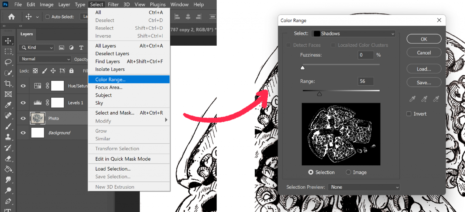 How to Digitize Traditional Line Work - SCAD HoneyDripper